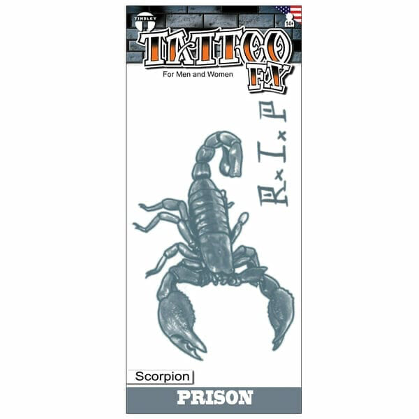 Tinsley Prison Temporary Tattoo Transfers | Alcone Company