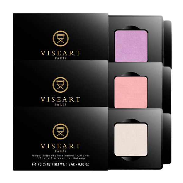 Viseart Single Eyeshadows - Cool Mattes | Alcone Company