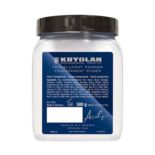 Kryolan Professional Make-up Translucent Powders | Alcone Company
