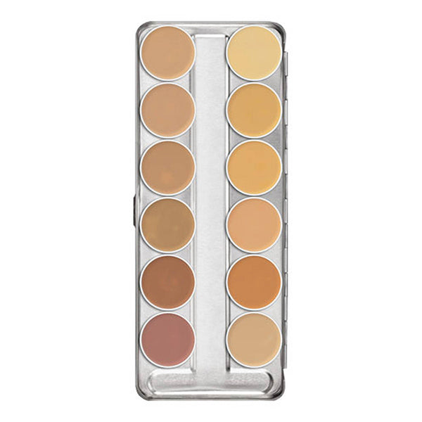 Kryolan Professional Make-up Dermacolor Palettes 12-Shade | Alcone Company